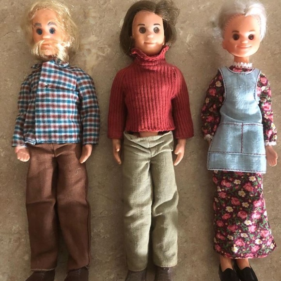 Mattel | Toys | Vintage Mattel Sunshine Happy Family Dolls Lot 97 ...